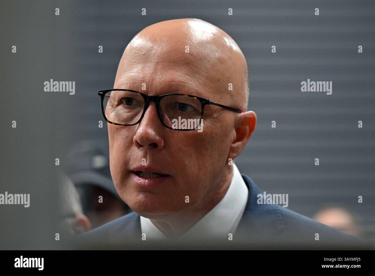 Perth, Australia. 23rd Apr, 2025. Leader of the Opposition Peter Dutton ...
