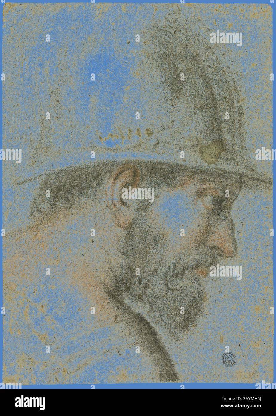 Detailed profile rugged man hi-res stock photography and images - Alamy