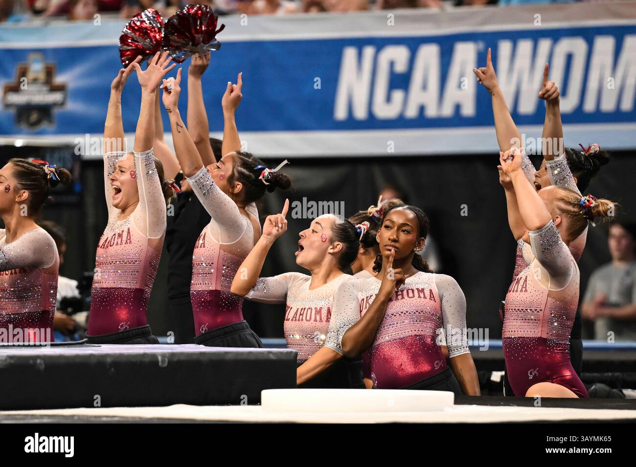 April 17, 2025, Fort Worth, US: DANAE FLETCHER from the University of ...