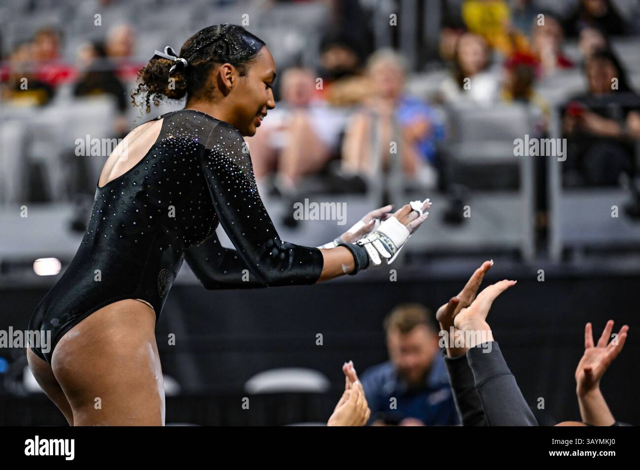 April 17, 2025, Fort Worth, US: OLIVIA KELLY from the University of ...