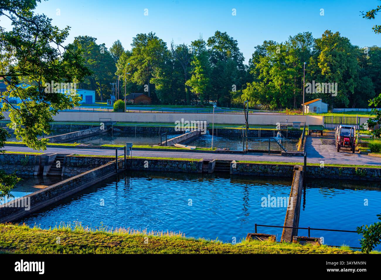 Aerial image fish farms hi-res stock photography and images - Alamy