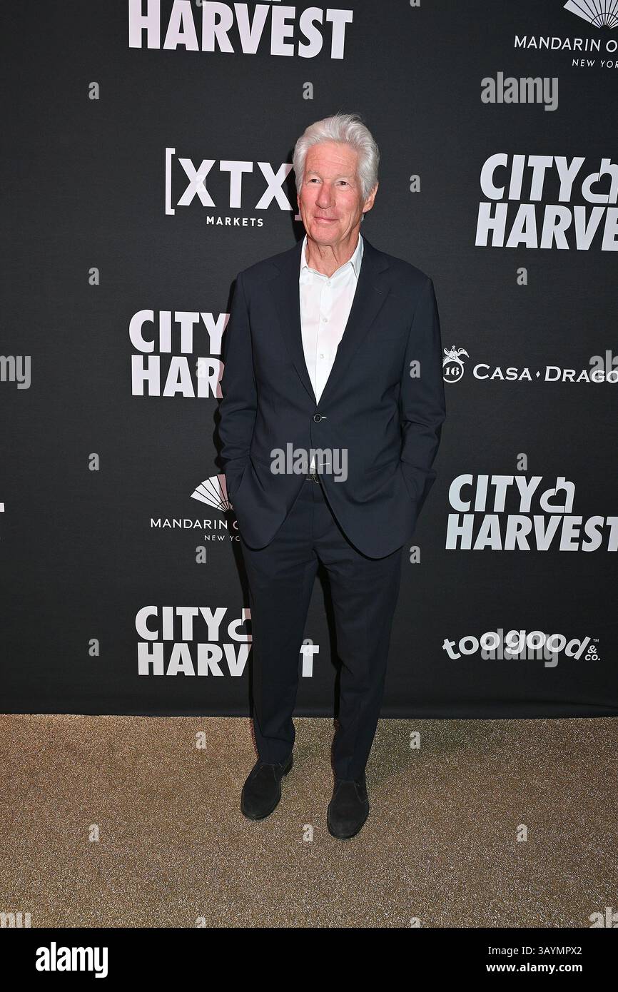 Richard Gere attends The City Harvest presents The 2025 Gala: Carnaval ...