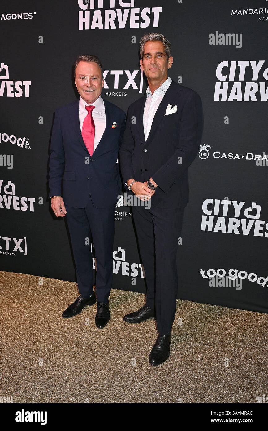 Colin Cowie and guest attends The City Harvest presents The 2025 Gala ...