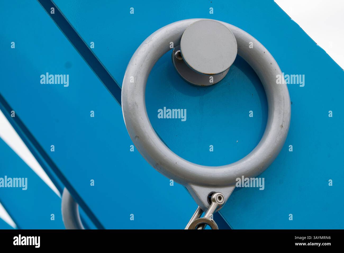 metal gym jungle bars at park Stock Photo - Alamy