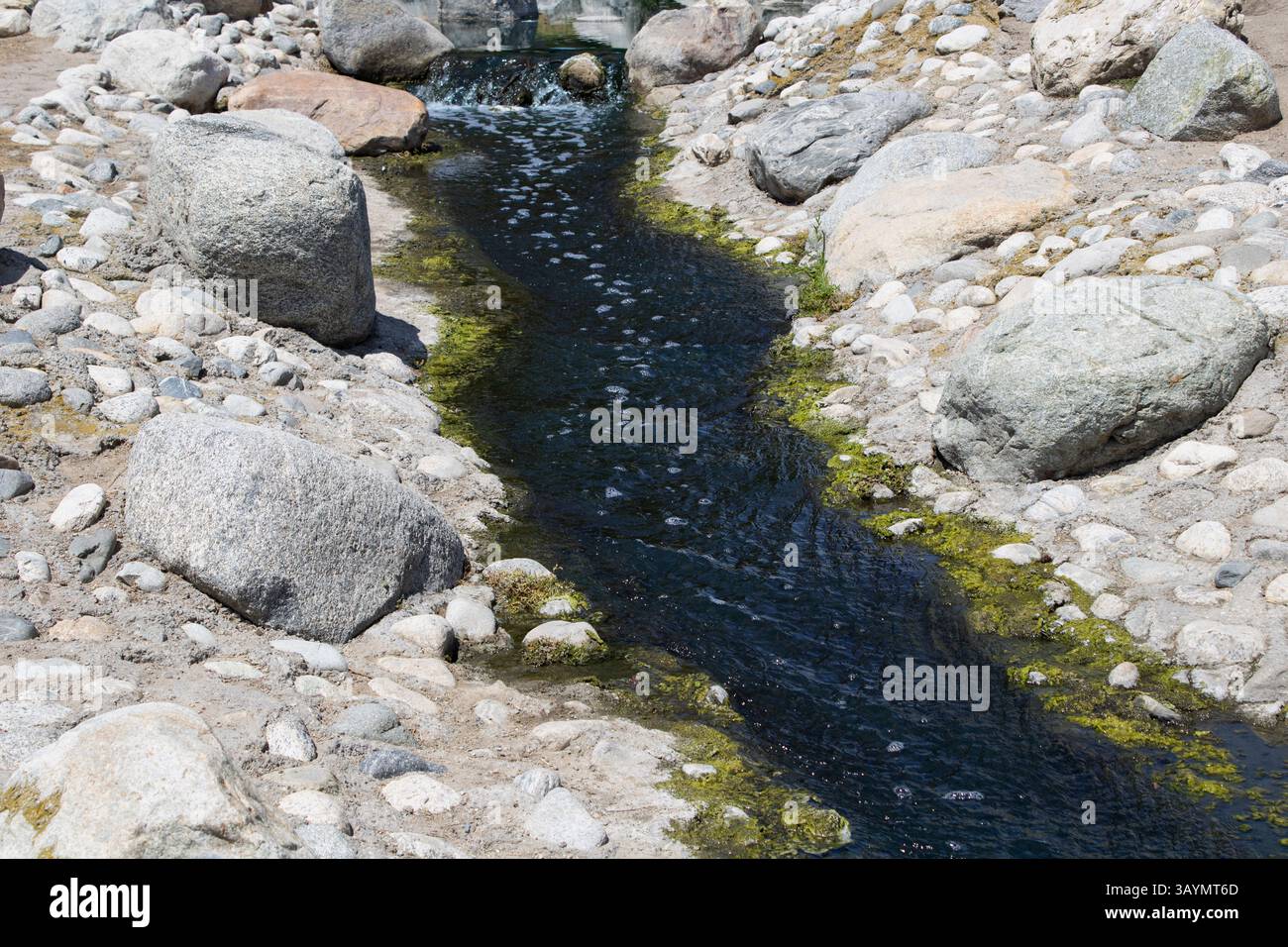 Water flow in channel close hi-res stock photography and images - Alamy