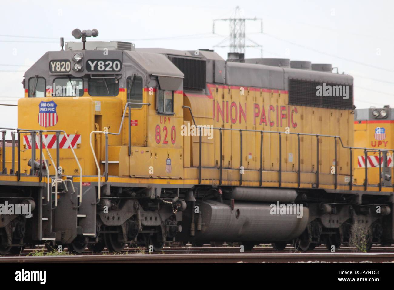 Freight Trains-Houston Texas Stock Photo - Alamy
