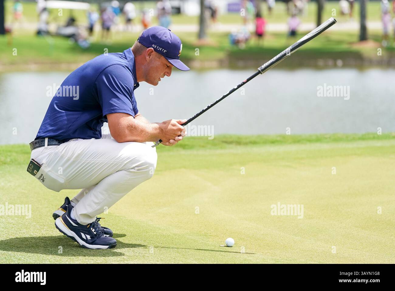 Doral, Florida, USA. 6th Apr, 2025. Bryson DeChambeau, captain of ...