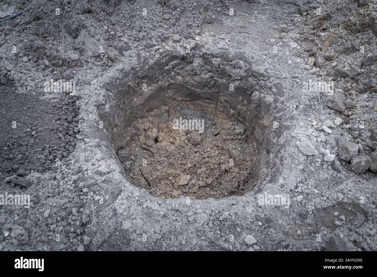 Planting tree process hi-res stock photography and images - Alamy