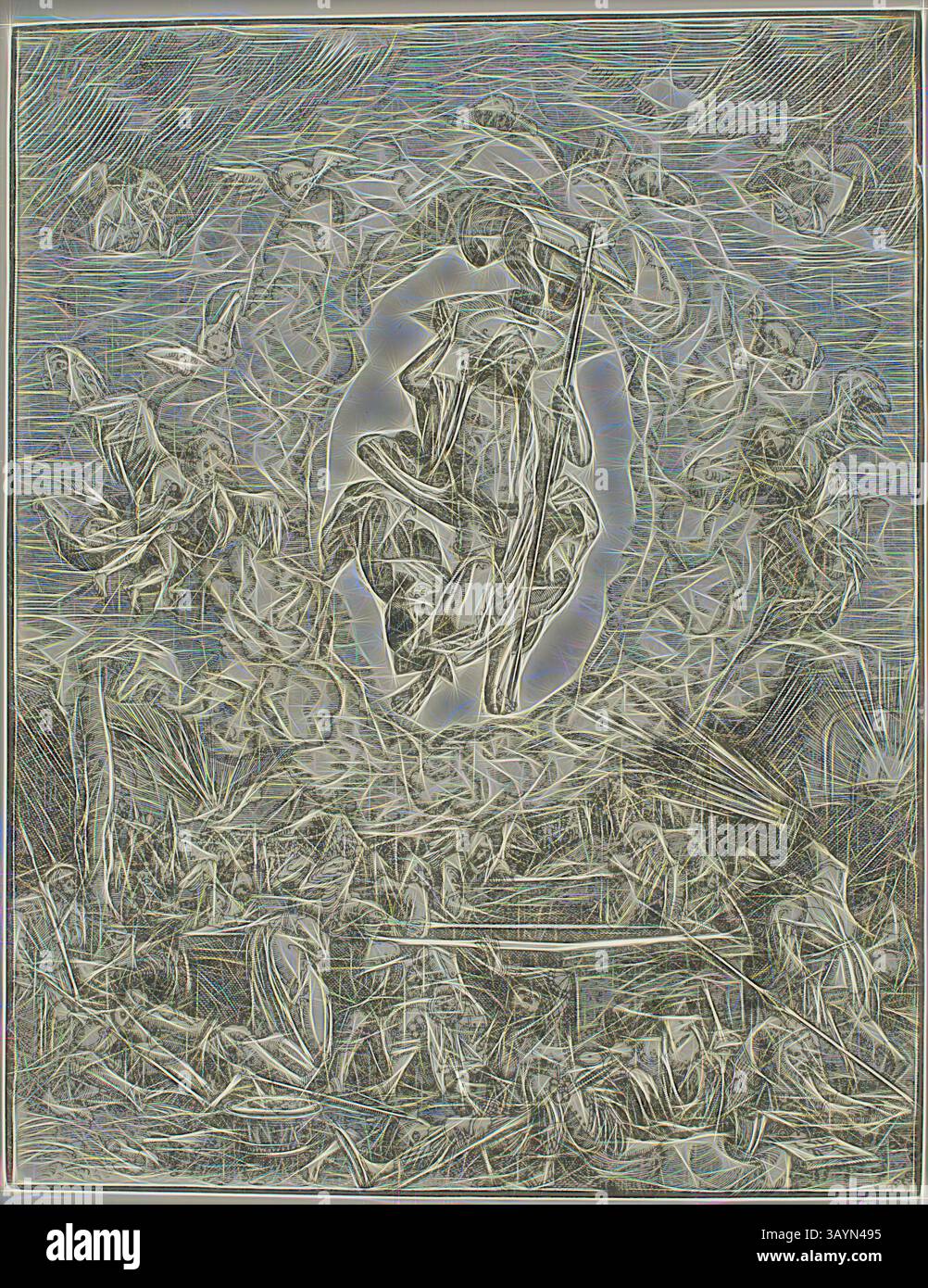 Backdrop of tumultuous forms hi-res stock photography and images - Alamy