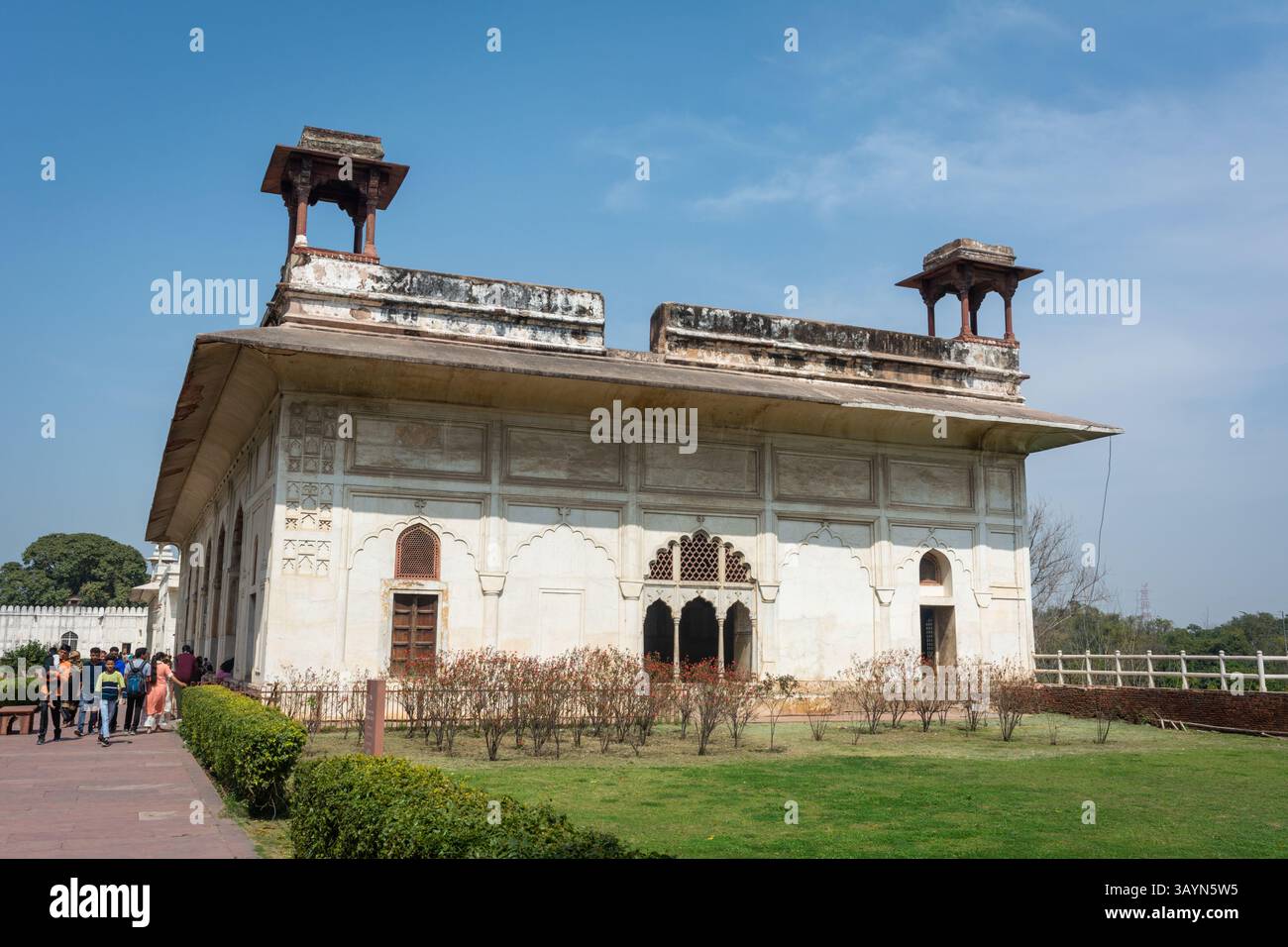 OLD DELHI, INDIA - NOVEMBER 03, 2022: Rang Mahal, Red Fort, Old Delhi ...