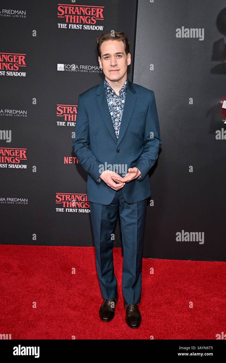 T. R. Knight attends "Stranger Things: The First Shadow" Broadway ...