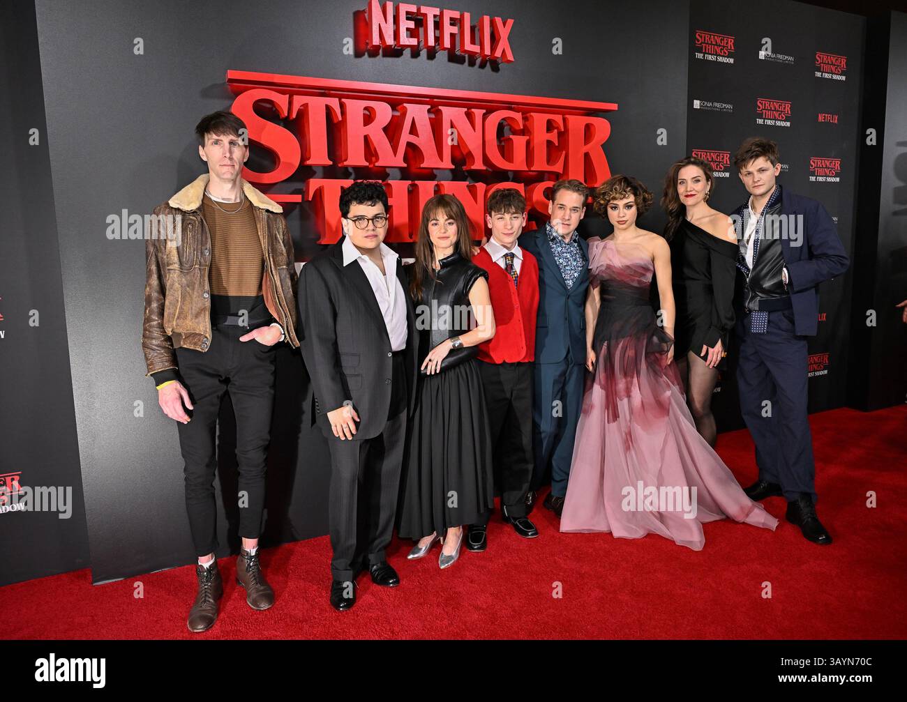 Cast members Alex Breaux, from left, Juan Carlos, Alison Jaye, Louis ...