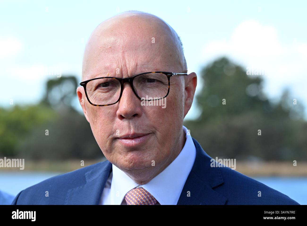 Perth, Australia. 23rd Apr, 2025. Leader of the Opposition Peter Dutton ...