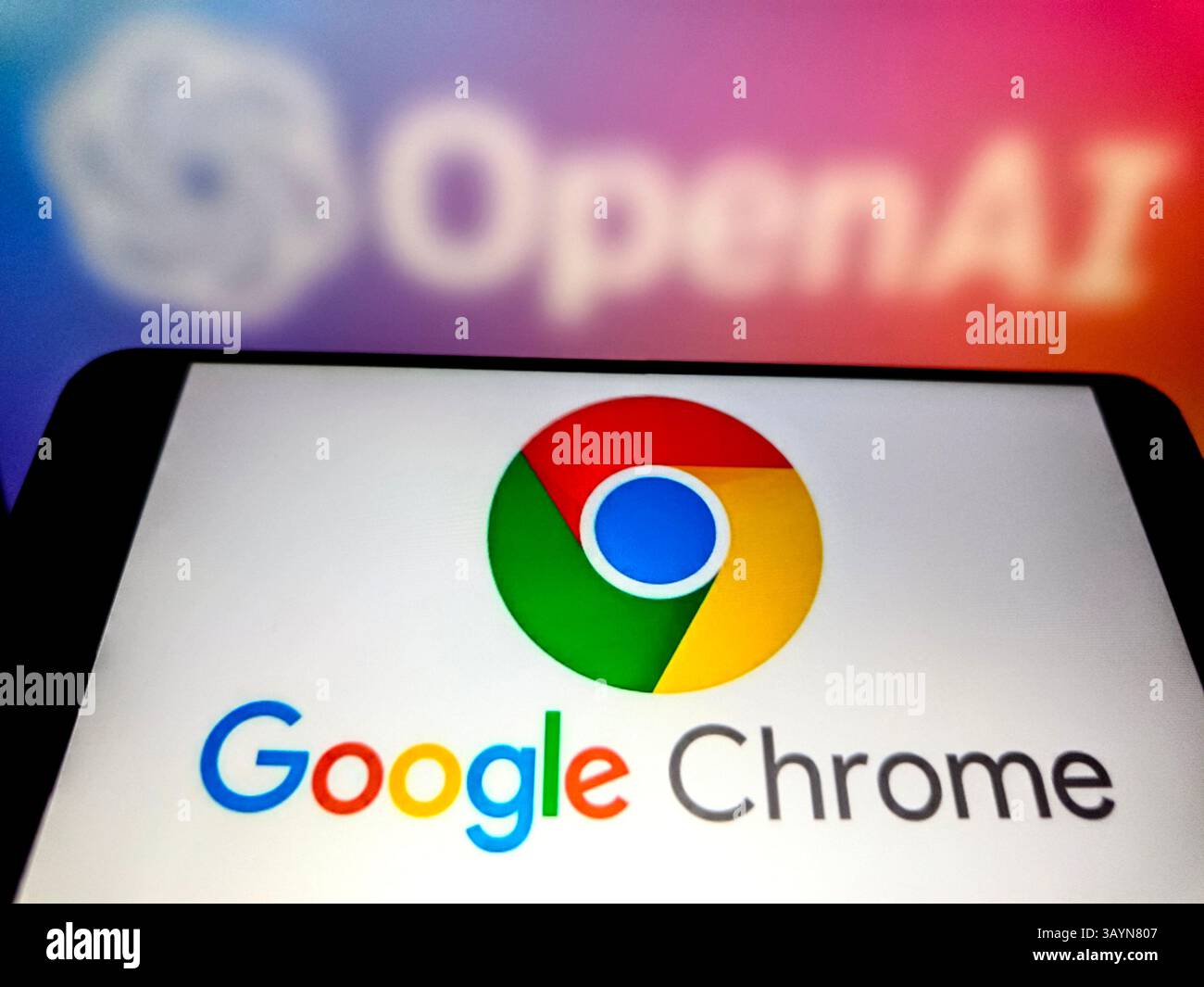 SUQIAN, CHINA - APRIL 23, 2025 - The illustration shows the Google ...