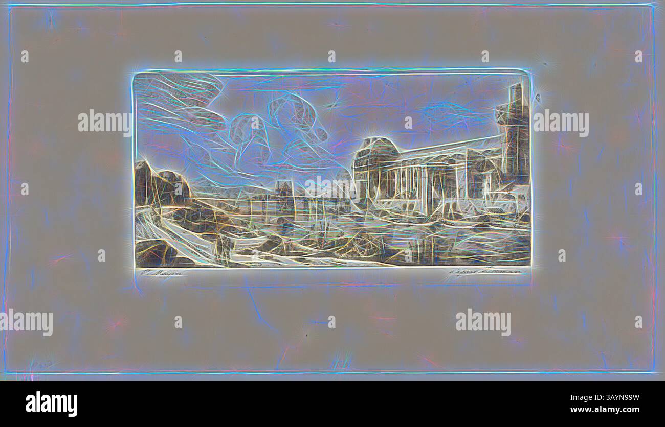 Abstracted architectural structures set hi-res stock photography and ...