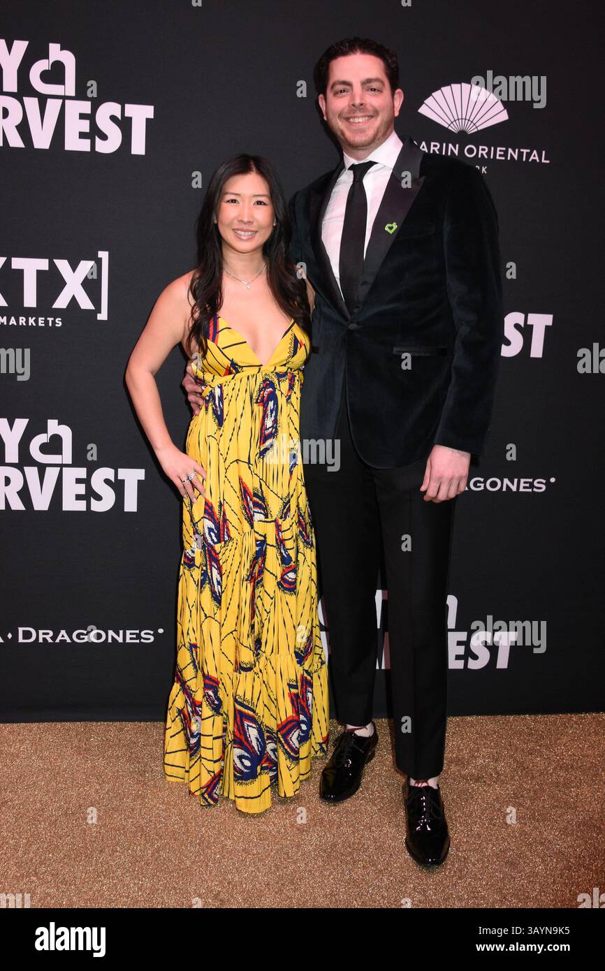 New York, NY, USA. 22nd Apr, 2025. Emmeline Tran and Jack Logue at the ...