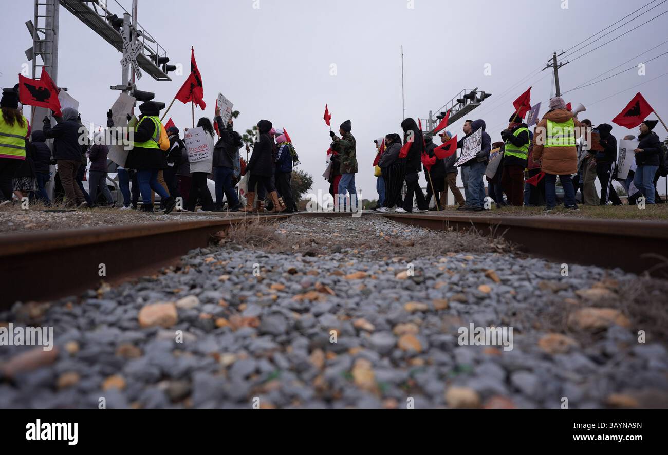 FILE - La Union del Pueblo Entero (LUPE), meaning The Union of the ...