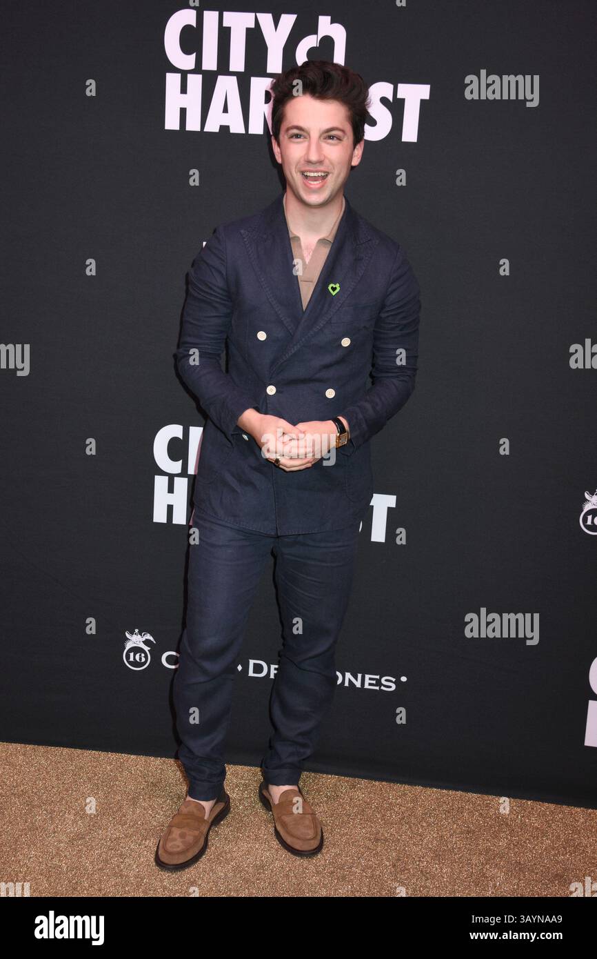 New York, NY, USA. 22nd Apr, 2025. Eitan Bernath at the City Harvest ...