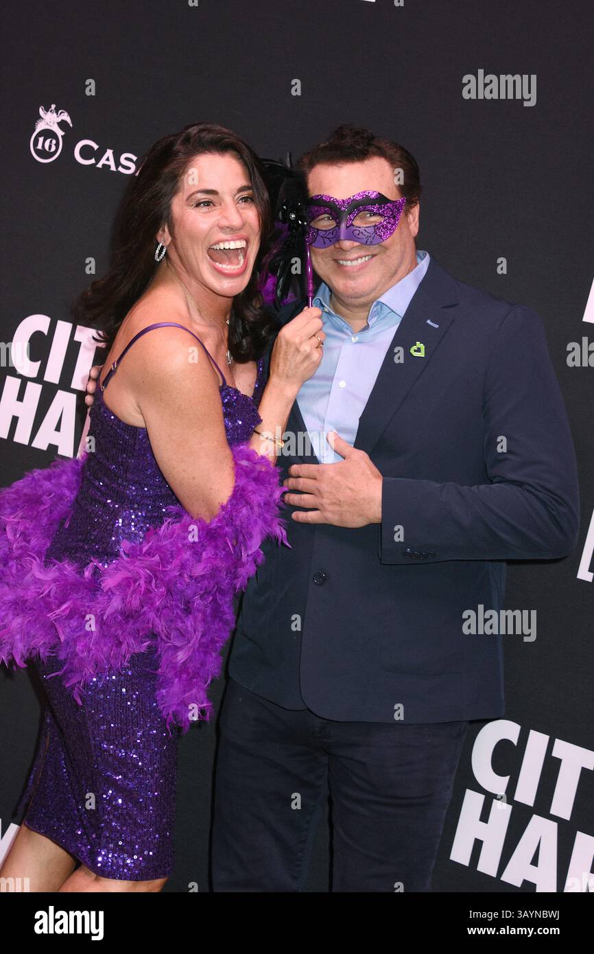New York, NY, USA. 22nd Apr, 2025. Sandra Ripert and Rocco DiSpirito at ...