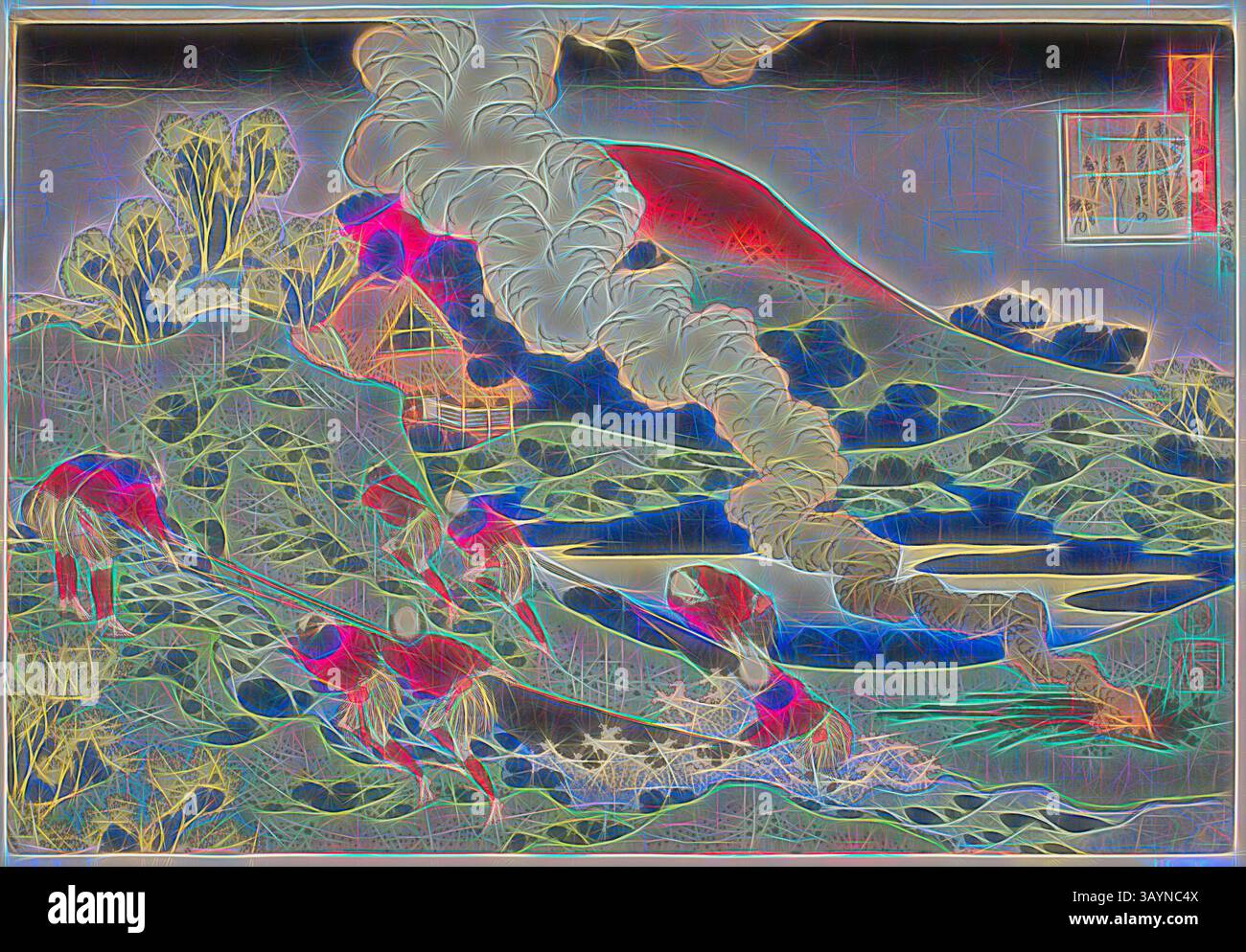 Volcanic activity creates colorful hi-res stock photography and images ...