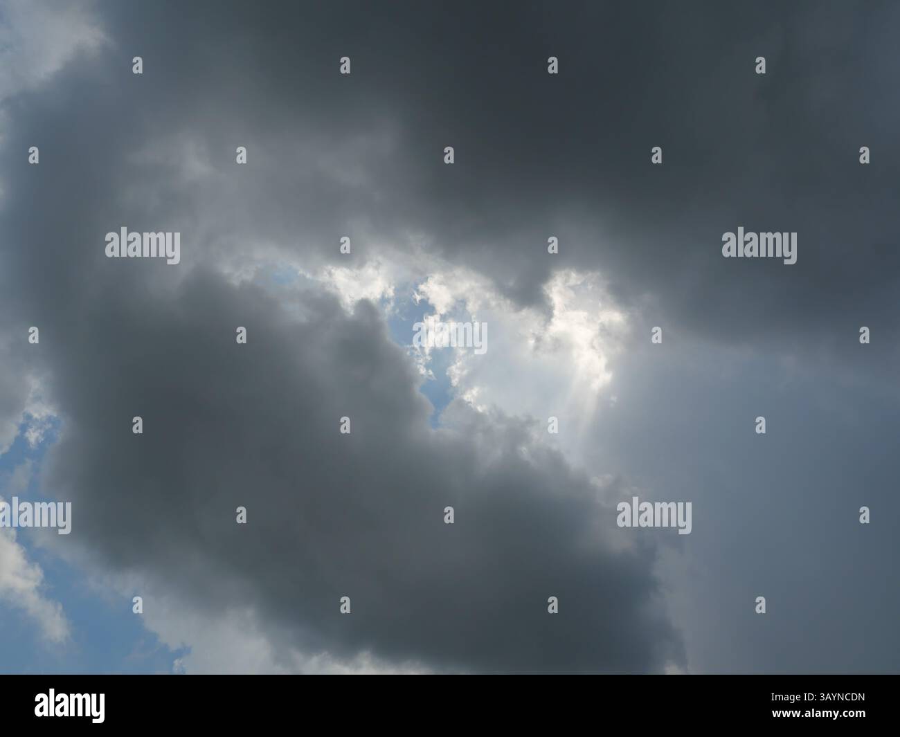 Cumulonimbus cloud formations on tropical sky , Nimbus moving ...