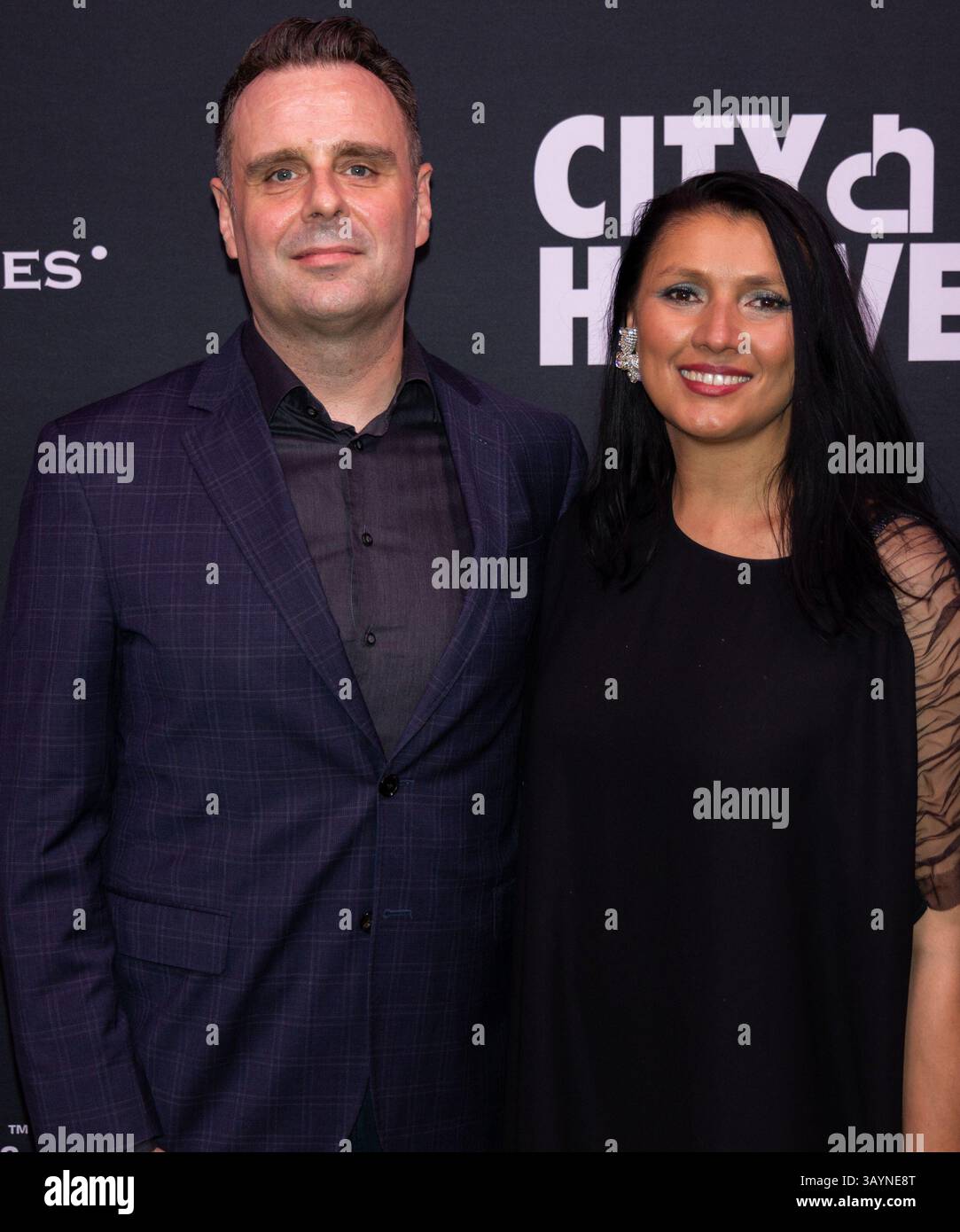 Ny. 22nd Apr, 2025. Markus Glocker and Klavdia Ramnareine at arrivals ...