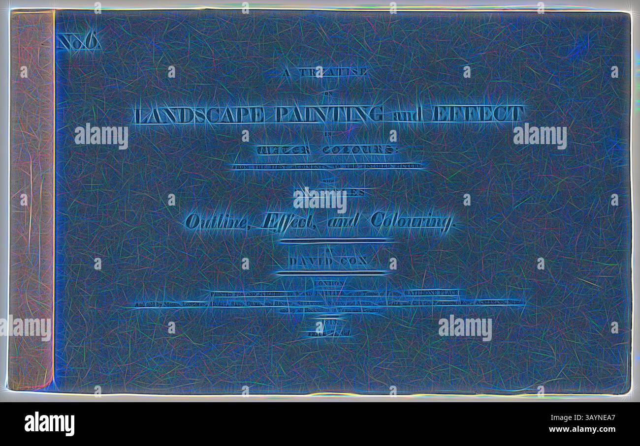 An artistic representation of a book cover focused on landscape ...