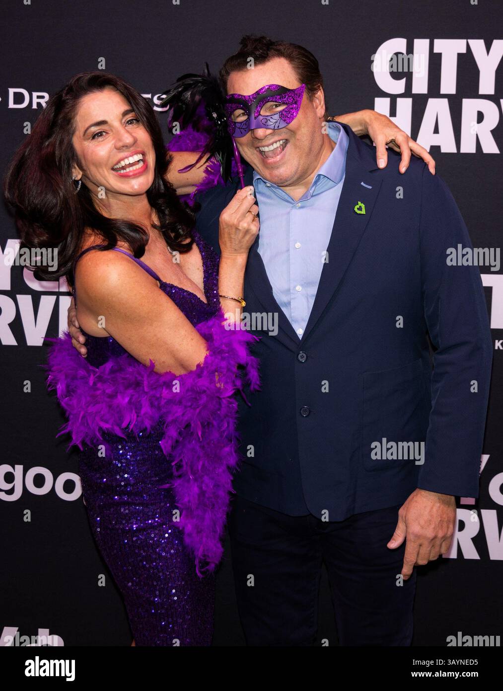 Ny. 22nd Apr, 2025. Sandra Ripert, Rocco DiSpirito at arrivals for City ...