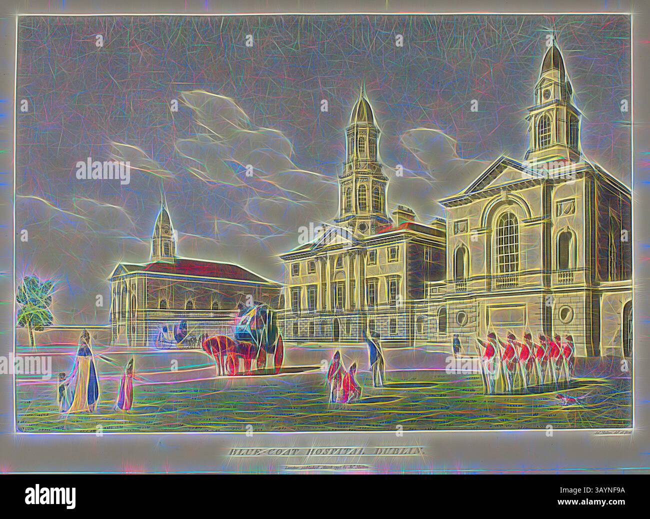 A historic hospital building featuring intricate architectural details ...