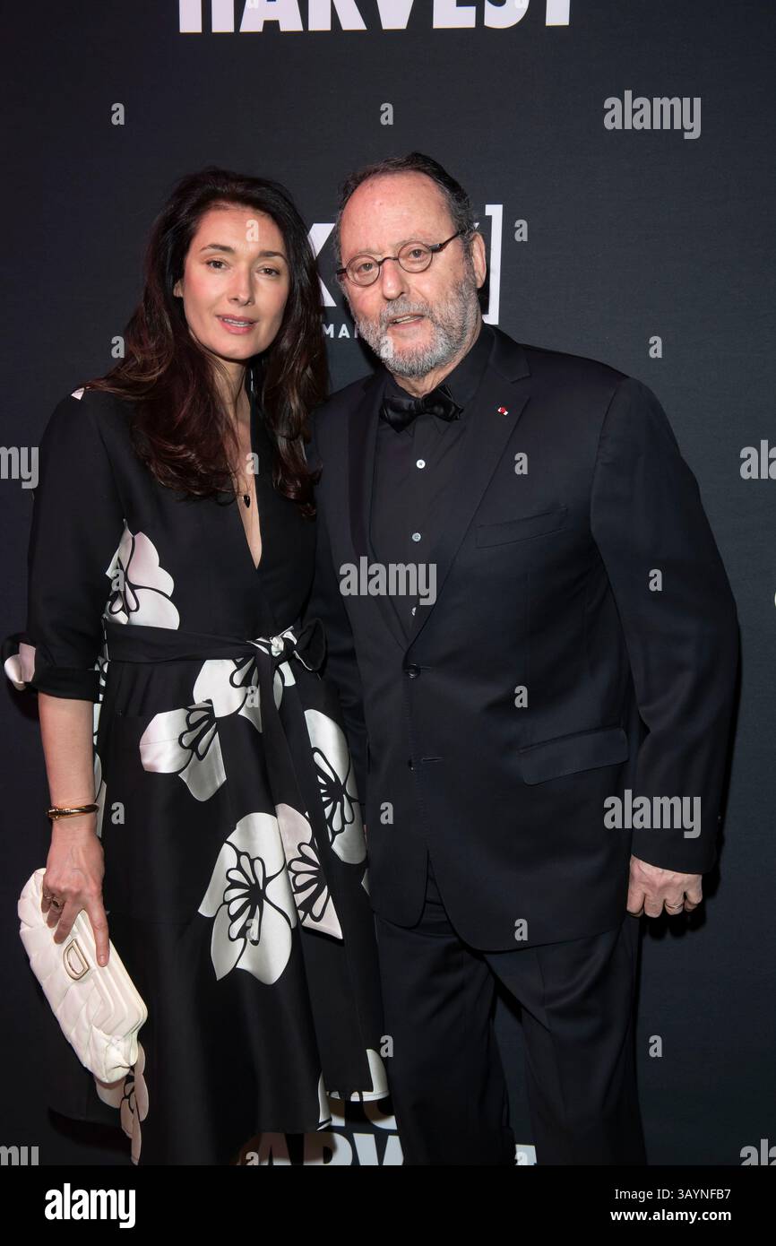 NEW YORK, NEW YORK - APRIL 22: (L-R) Zofia Borucka and Jean Reno attend ...