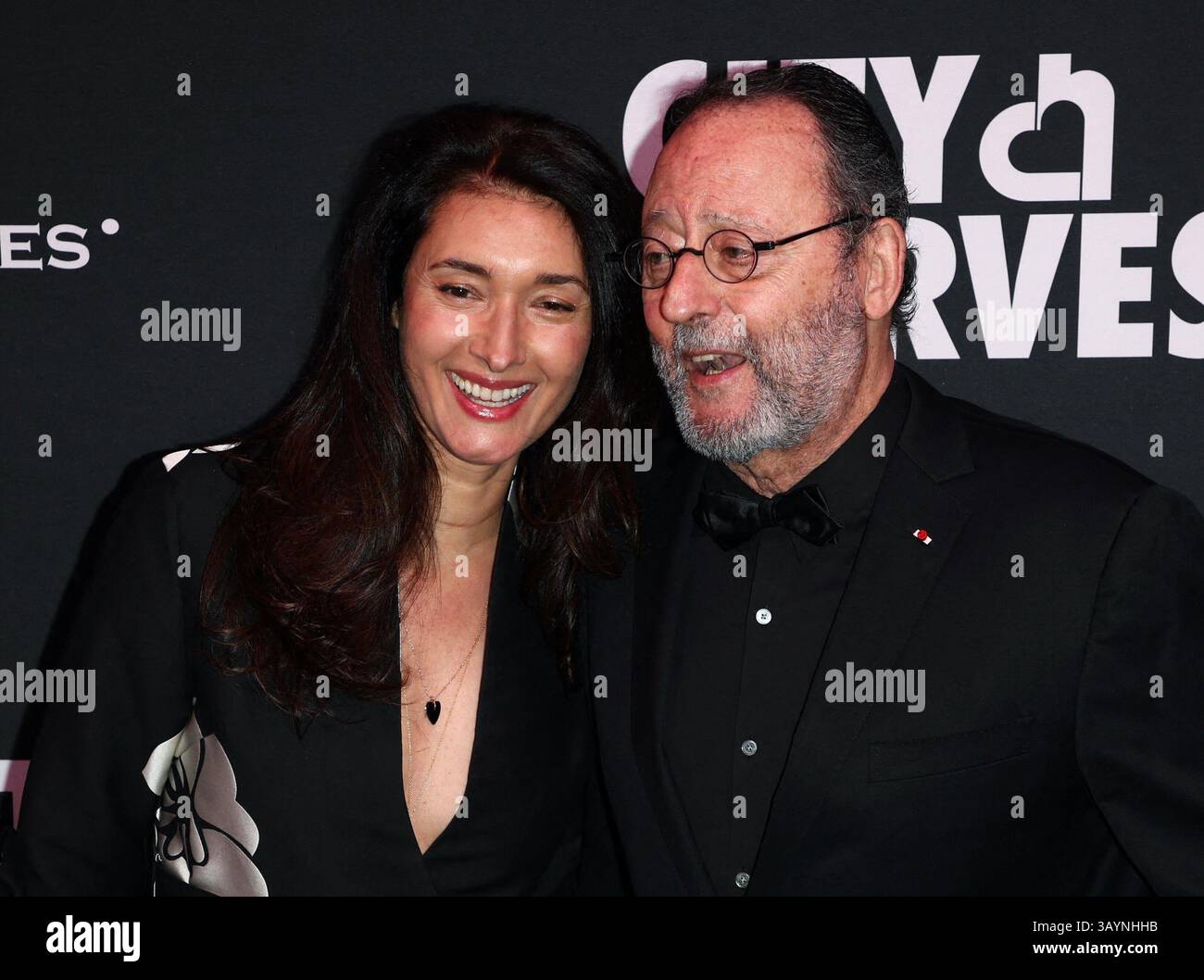 New York City, United States. 22nd Apr, 2025. Jean Reno and Zofia ...