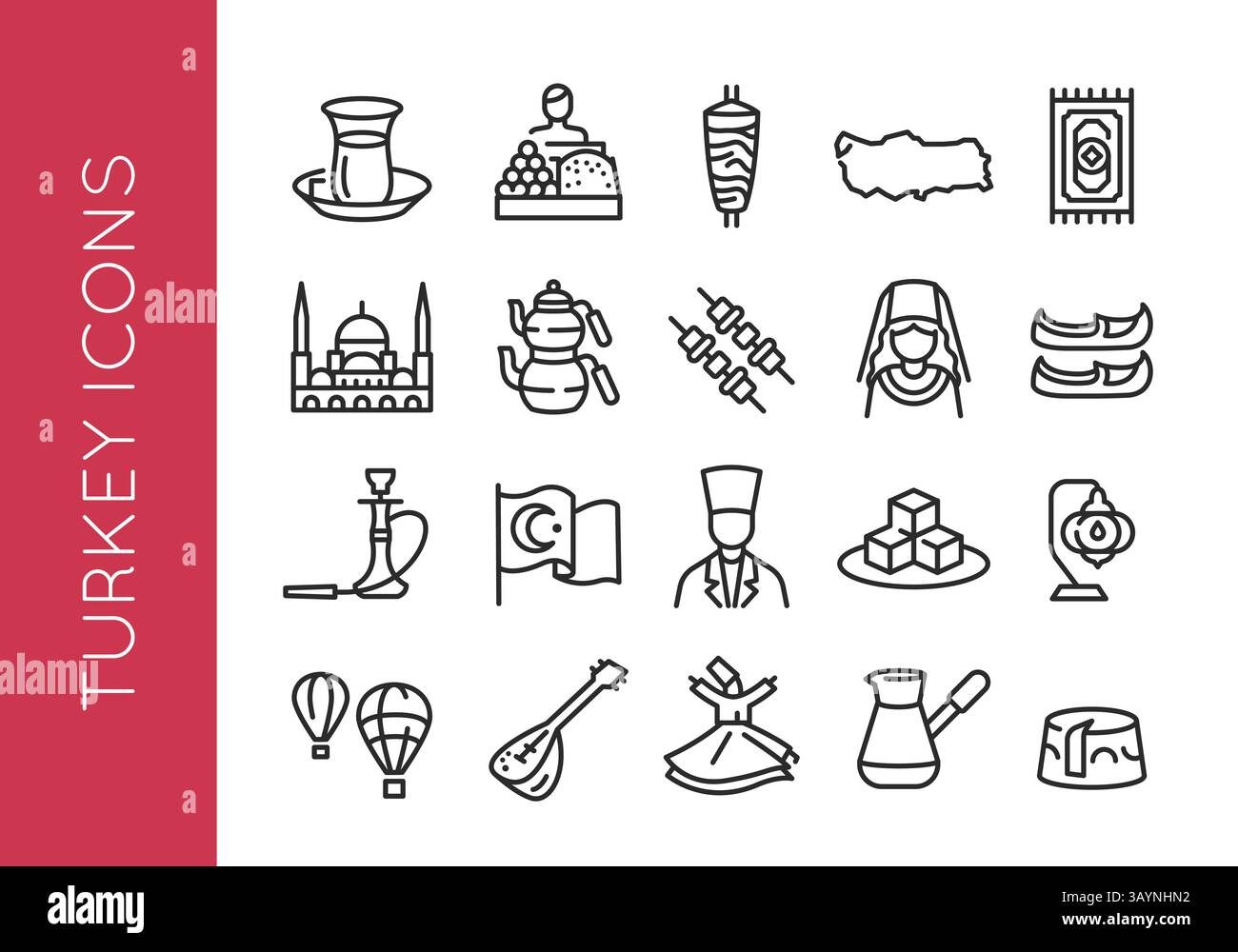 Gateway to turkey Stock Vector Images - Alamy