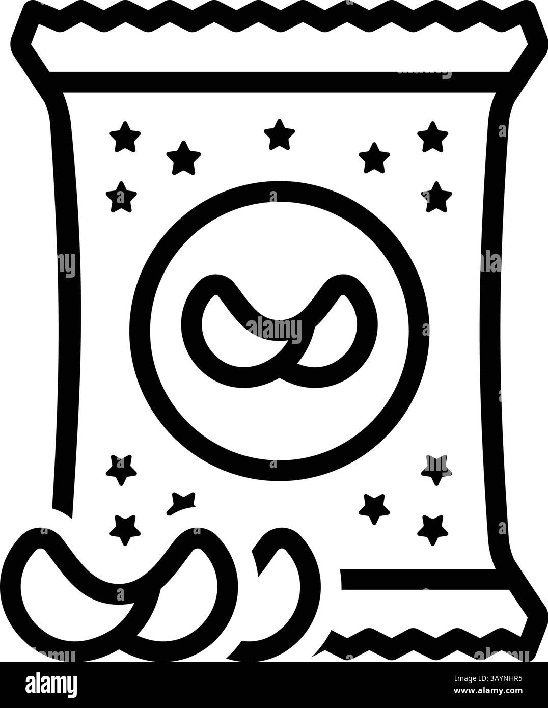 Icon for chips, potato chips Stock Vector Image & Art - Alamy