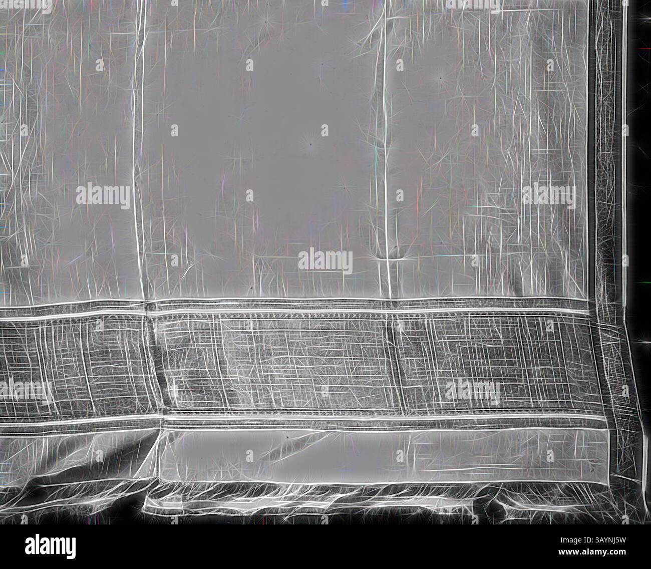 A delicately textured fabric with a subtle sheen, featuring intricate ...