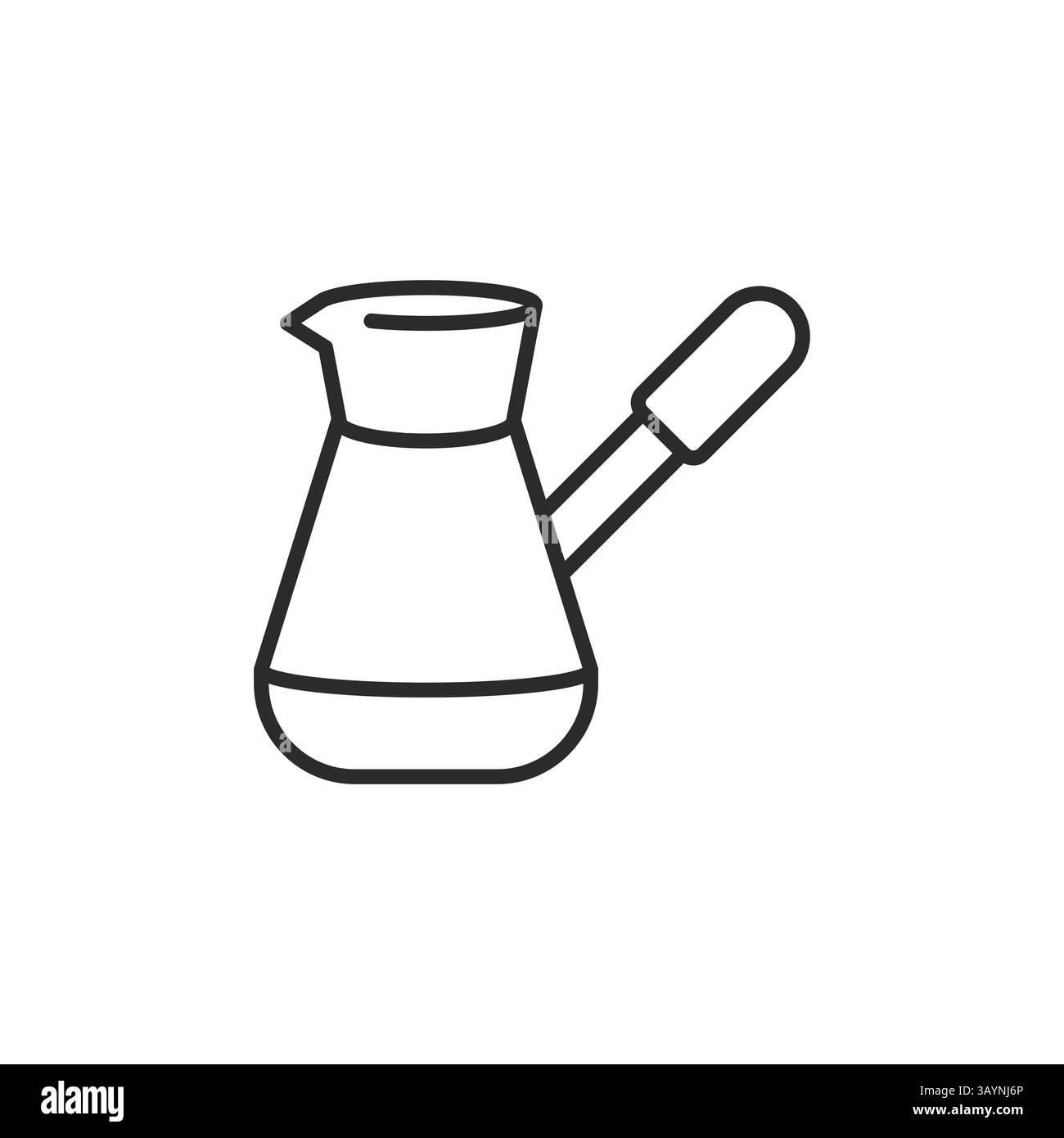 Turkish Coffee Pot Icon Stock Vector Image & Art - Alamy