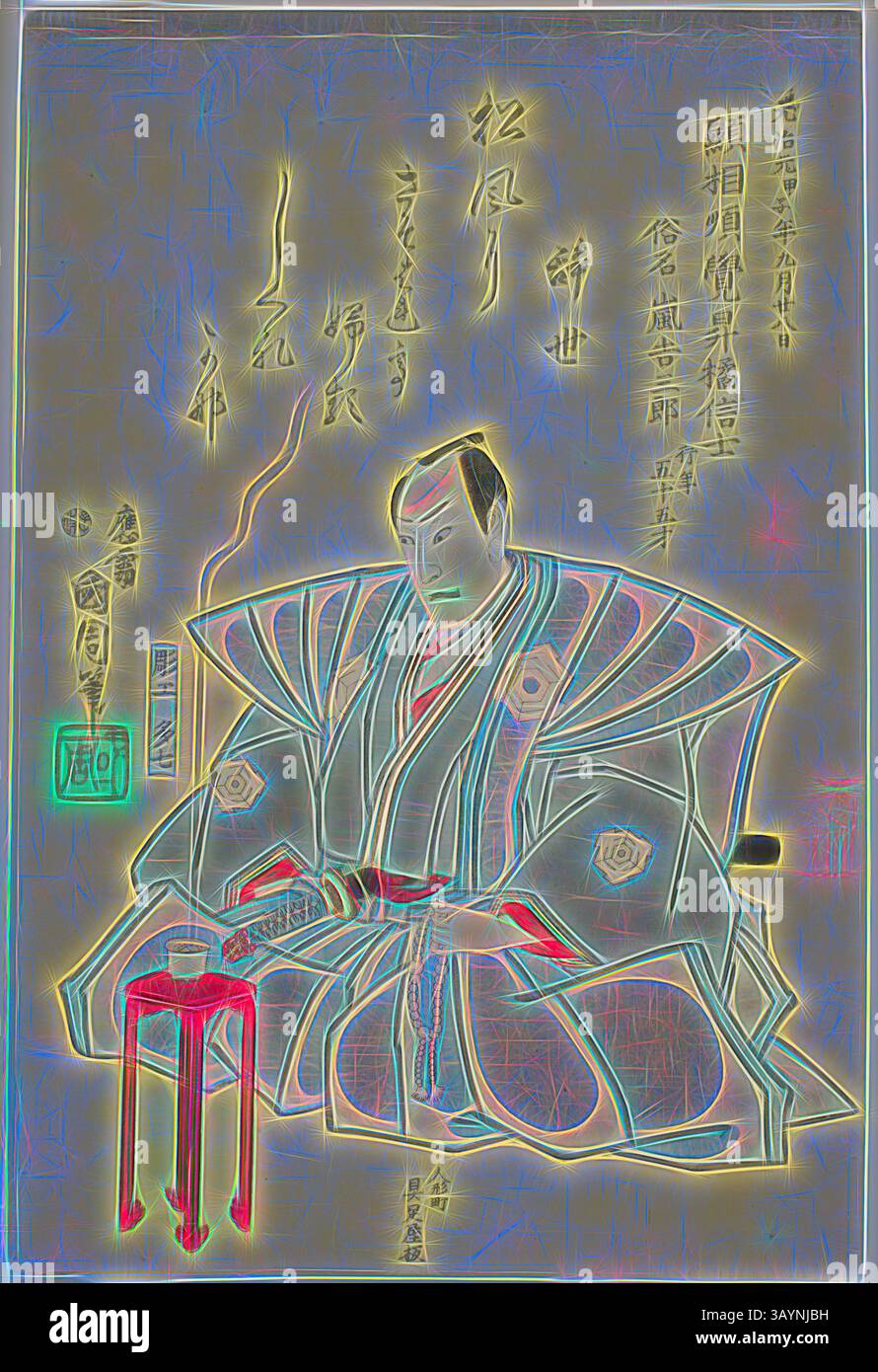 A seated figure dressed in traditional attire, absorbed in writing ...
