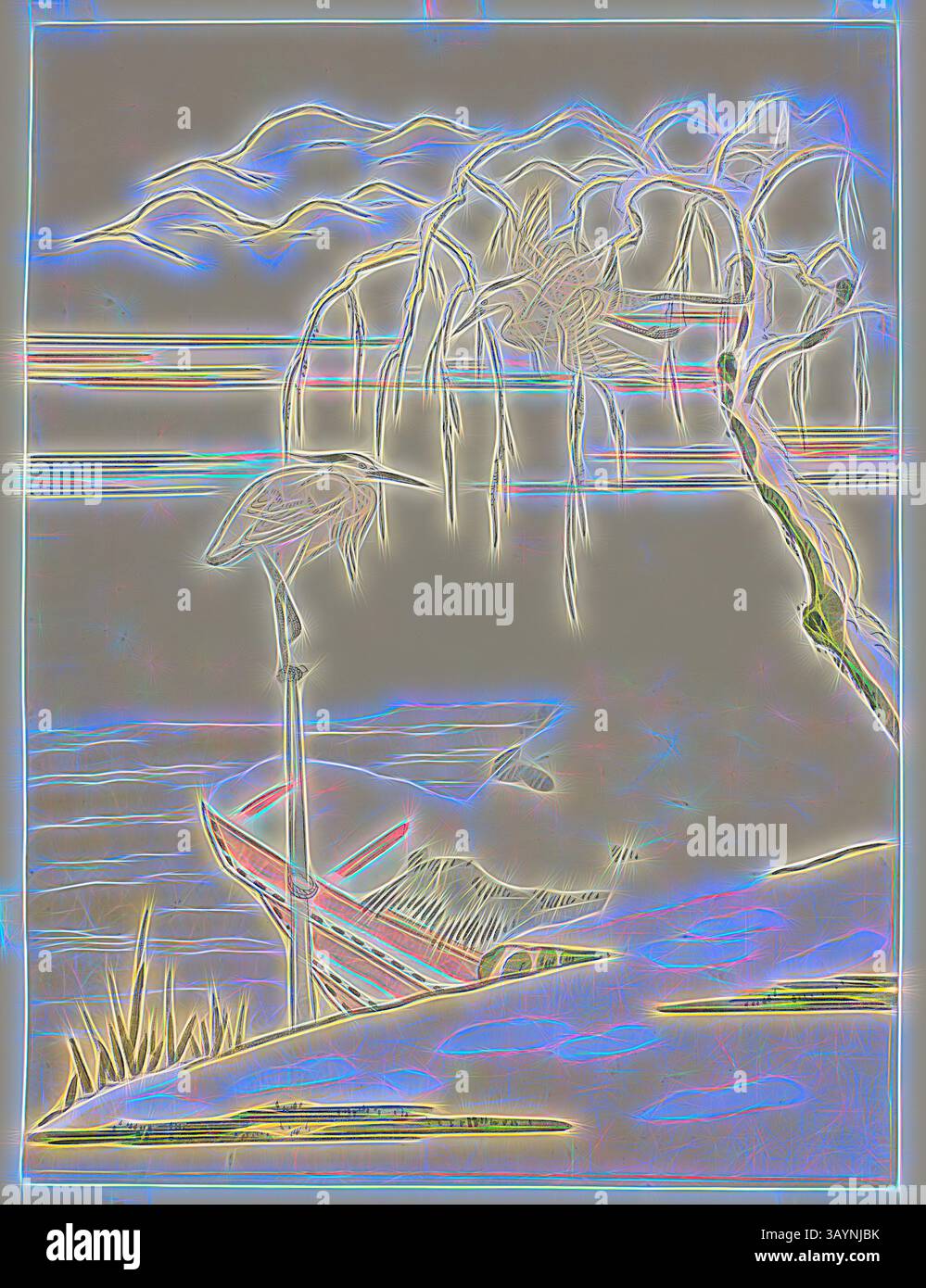 Delicate tree branches arching hi-res stock photography and images - Alamy