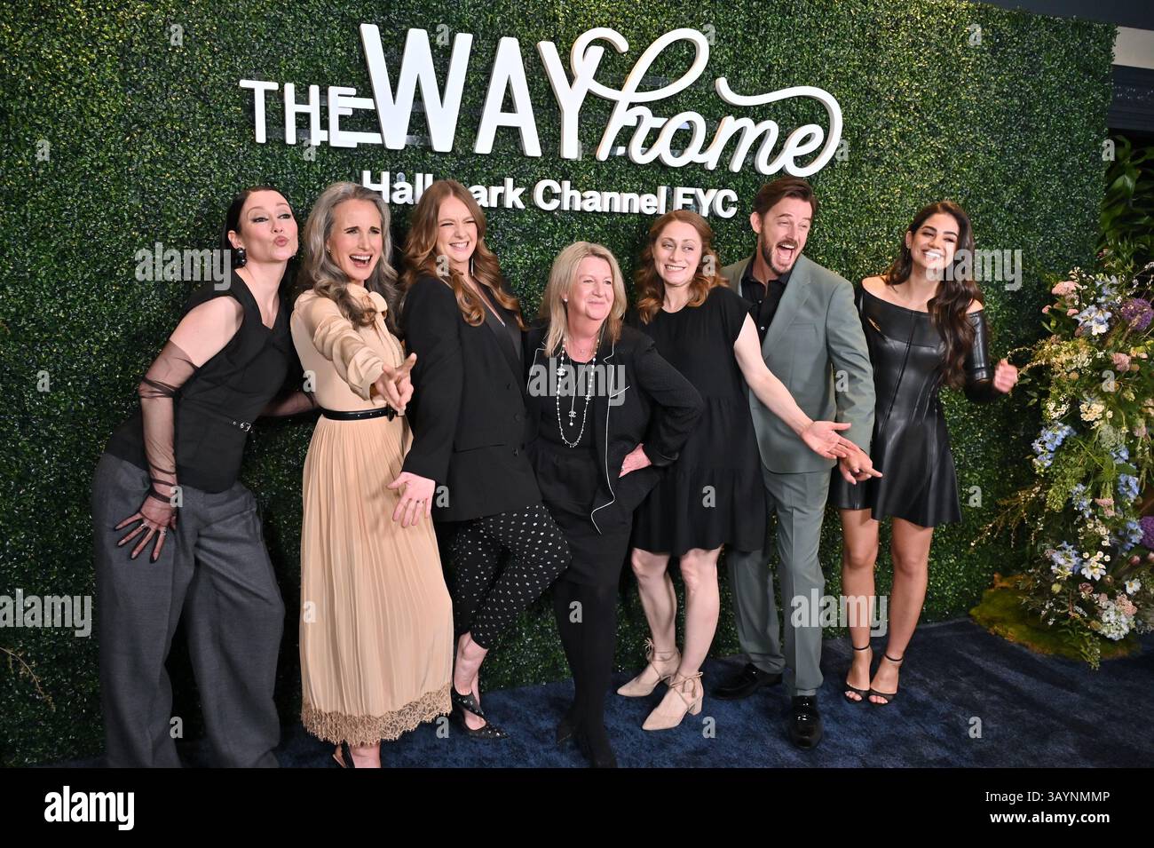 Hollywood, CA USA - April 22, 2025: Sadie Laflamme-Snow, Marly Reed, Alexandra Clarke, Chyler ...
