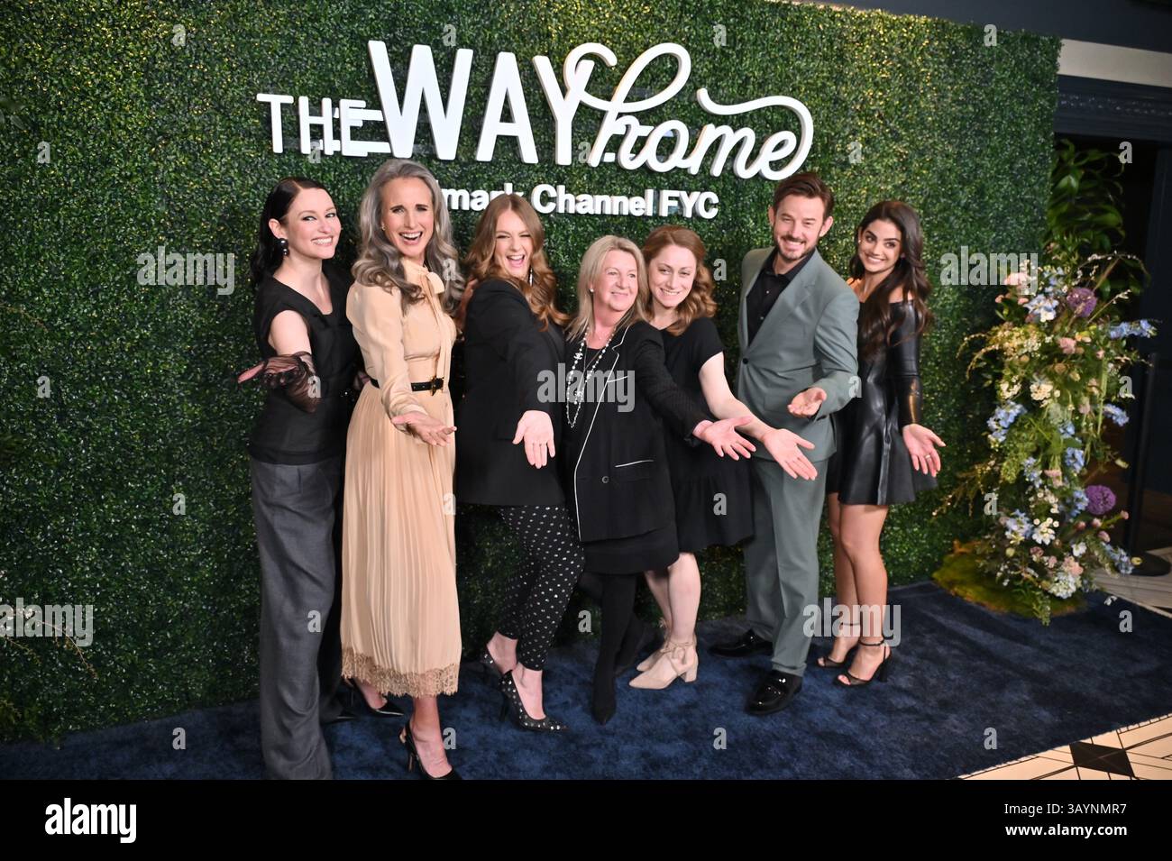 Hollywood, CA USA - April 22, 2025: Sadie Laflamme-Snow, Marly Reed ...