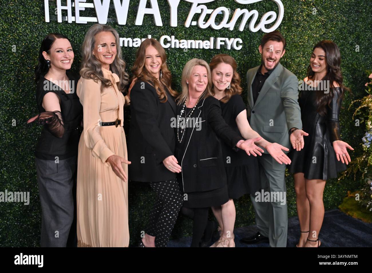 Hollywood, CA USA - April 22, 2025: Sadie Laflamme-Snow, Marly Reed ...