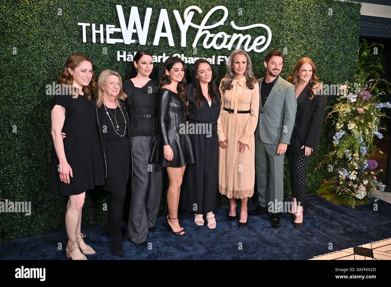 Hollywood, CA USA - April 22, 2025: Sadie Laflamme-Snow, Marly Reed ...