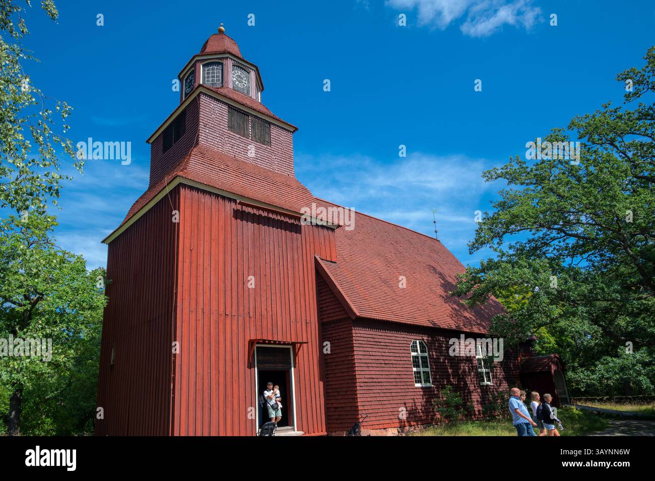 Seglora kyrka (Seglora Church) is an 18th-century church that was moved ...