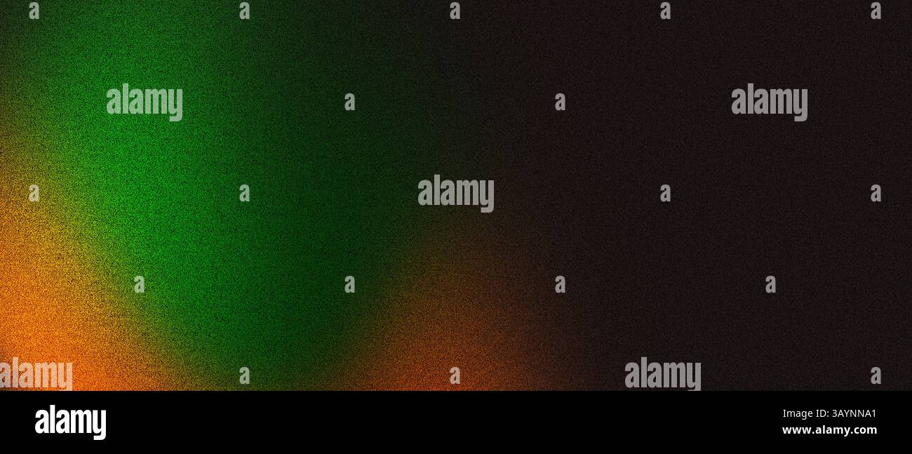 Abstract light gradient with vibrant green and orange colors blending ...