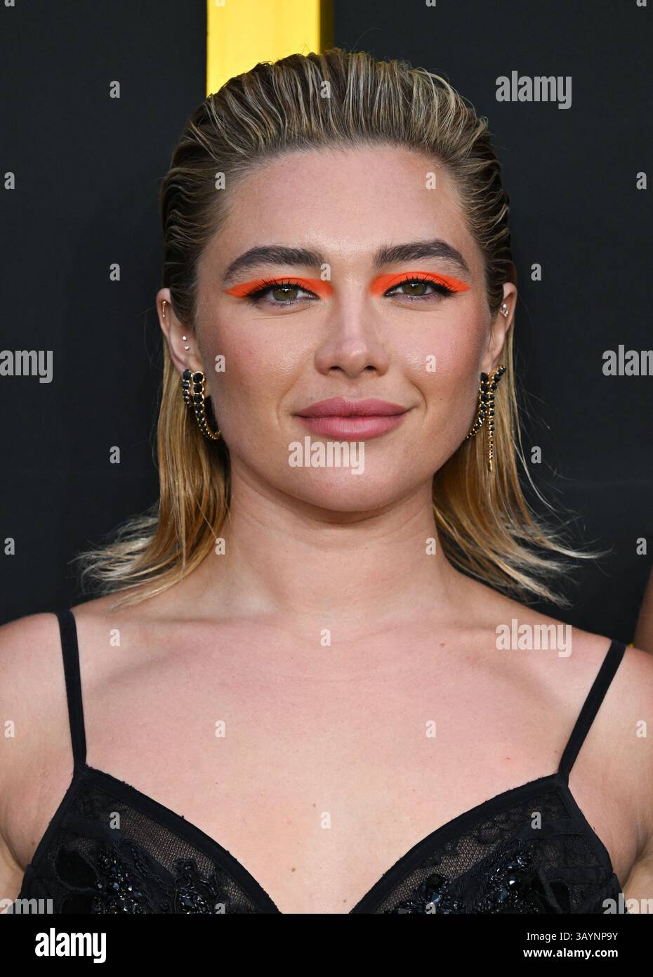 London, UK. 22nd Apr, 2025. Florence Pugh at the European Premiere of ...