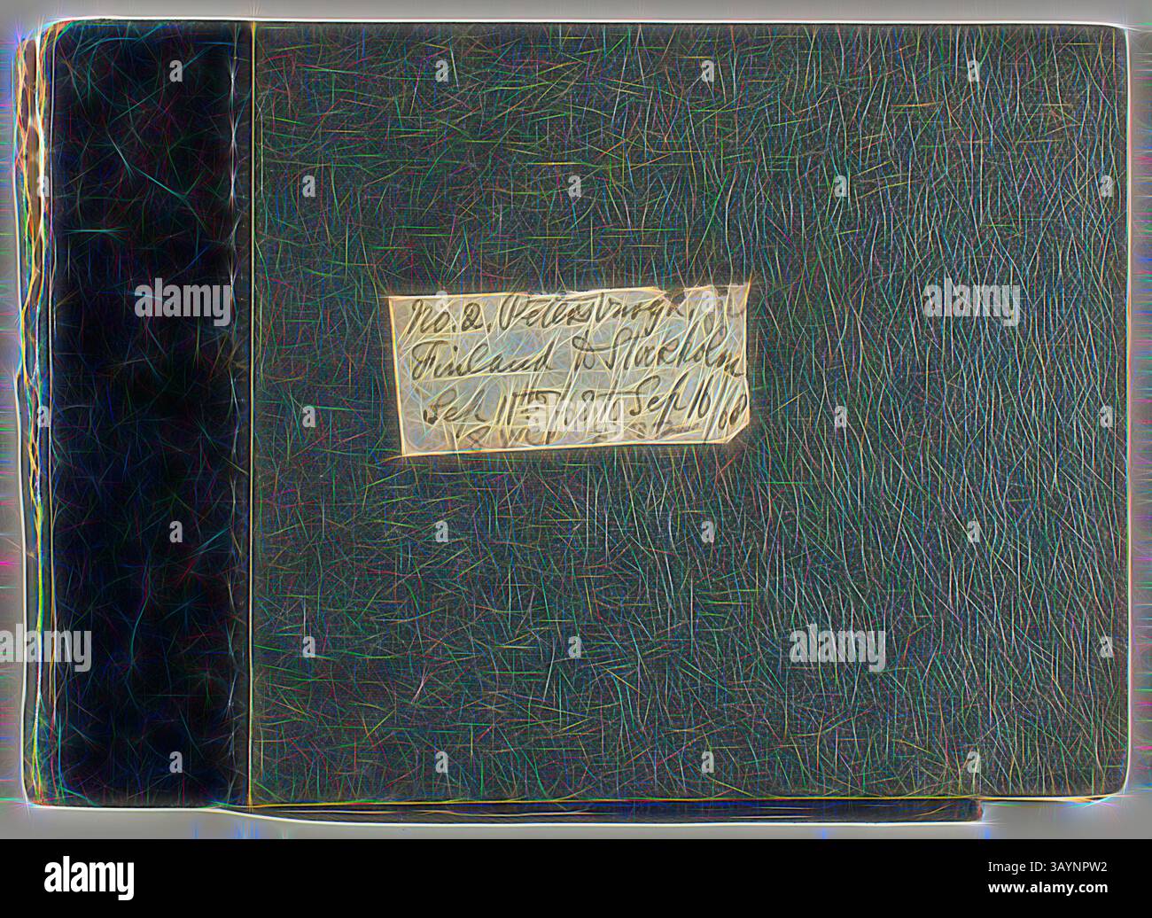 Handwritten label indicates hi-res stock photography and images - Alamy