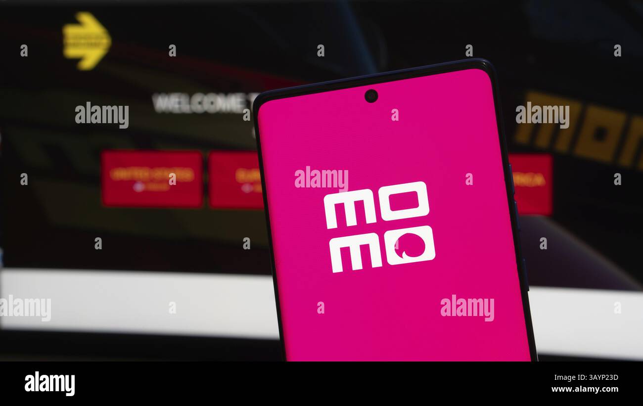 Dhaka, Bangladesh 19 April 2025: momo.com Inc. engages in the TV and ...