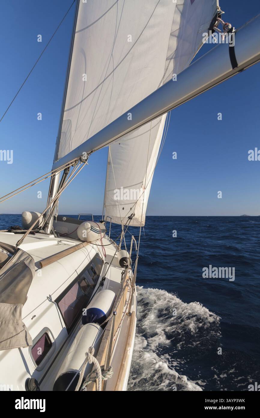 Sailing ship rigging masts shrouds hi-res stock photography and images ...