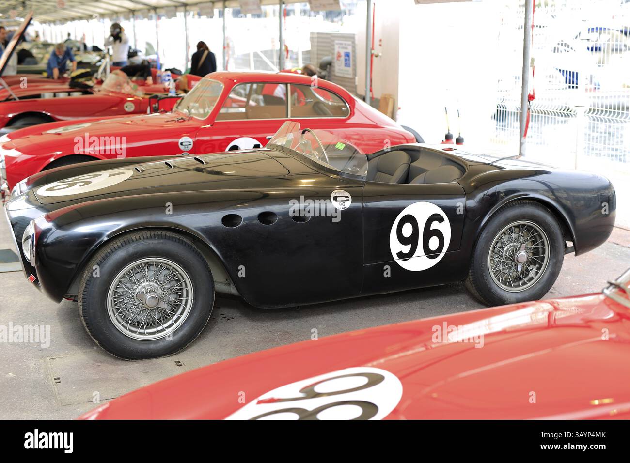 Ferrari 225S from 1952, 10th Grand Prix Monaco Historique Stock Photo ...