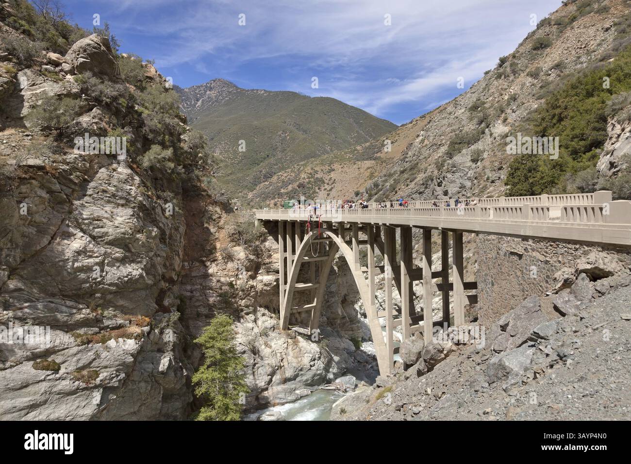 Bungee jumping bridge usa hi-res stock photography and images - Alamy