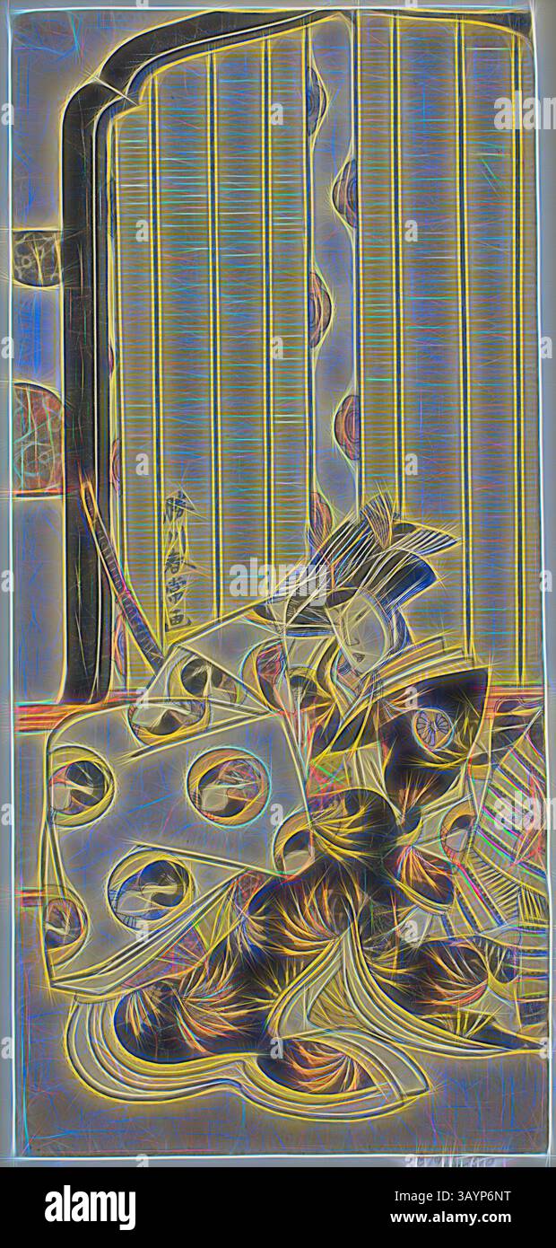 An abstract composition featuring a whimsical arrangement of objects ...